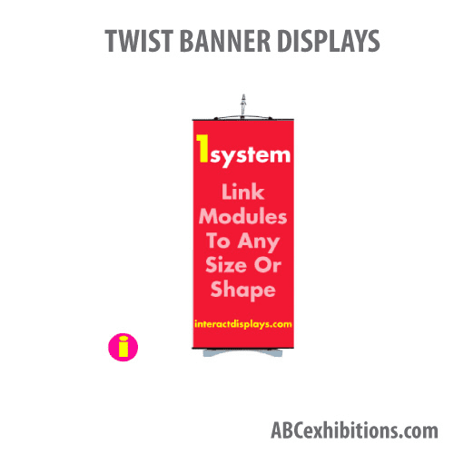 Twist Original Banner Stand Display System