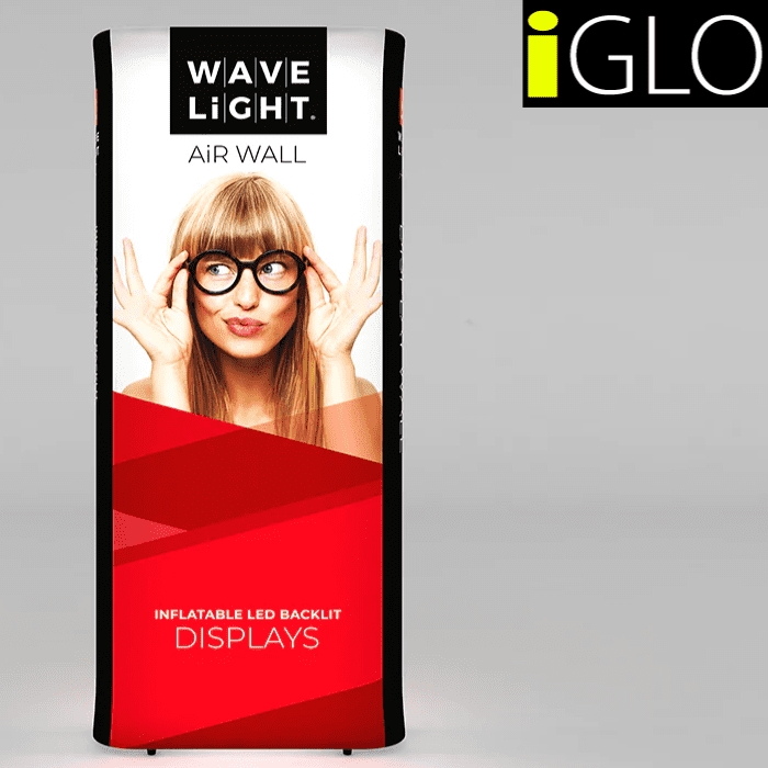 Wavelight Air Podium Illuminated Event And Exhibition Counter