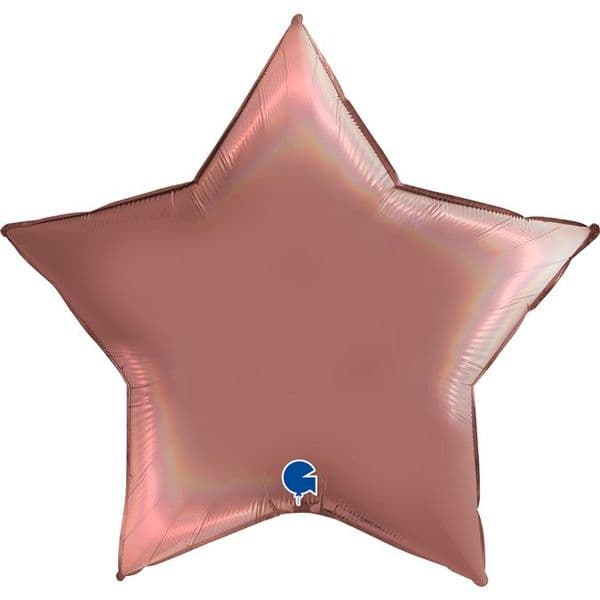 Personalised Jumbo Star Foil Balloons
