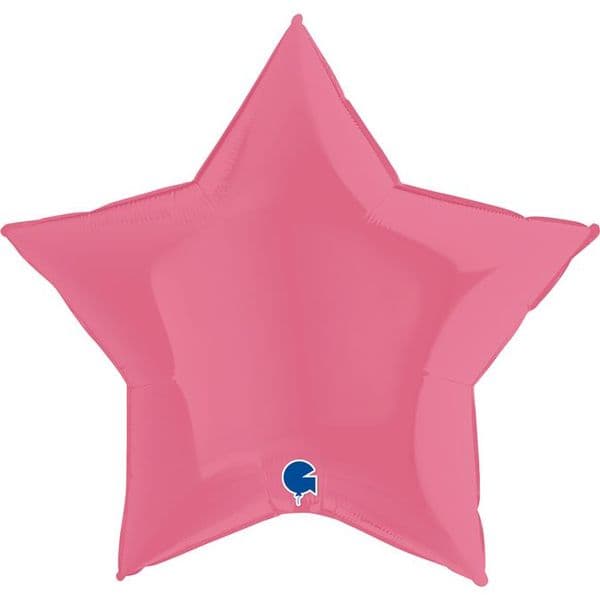 Personalised Jumbo Star Foil Balloons