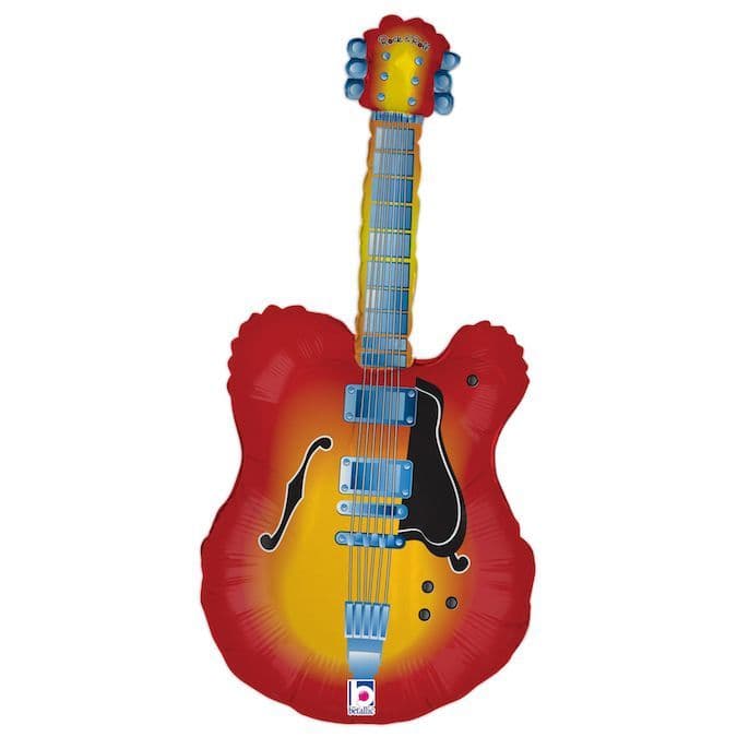43" Guitar SuperShape Foil Balloon