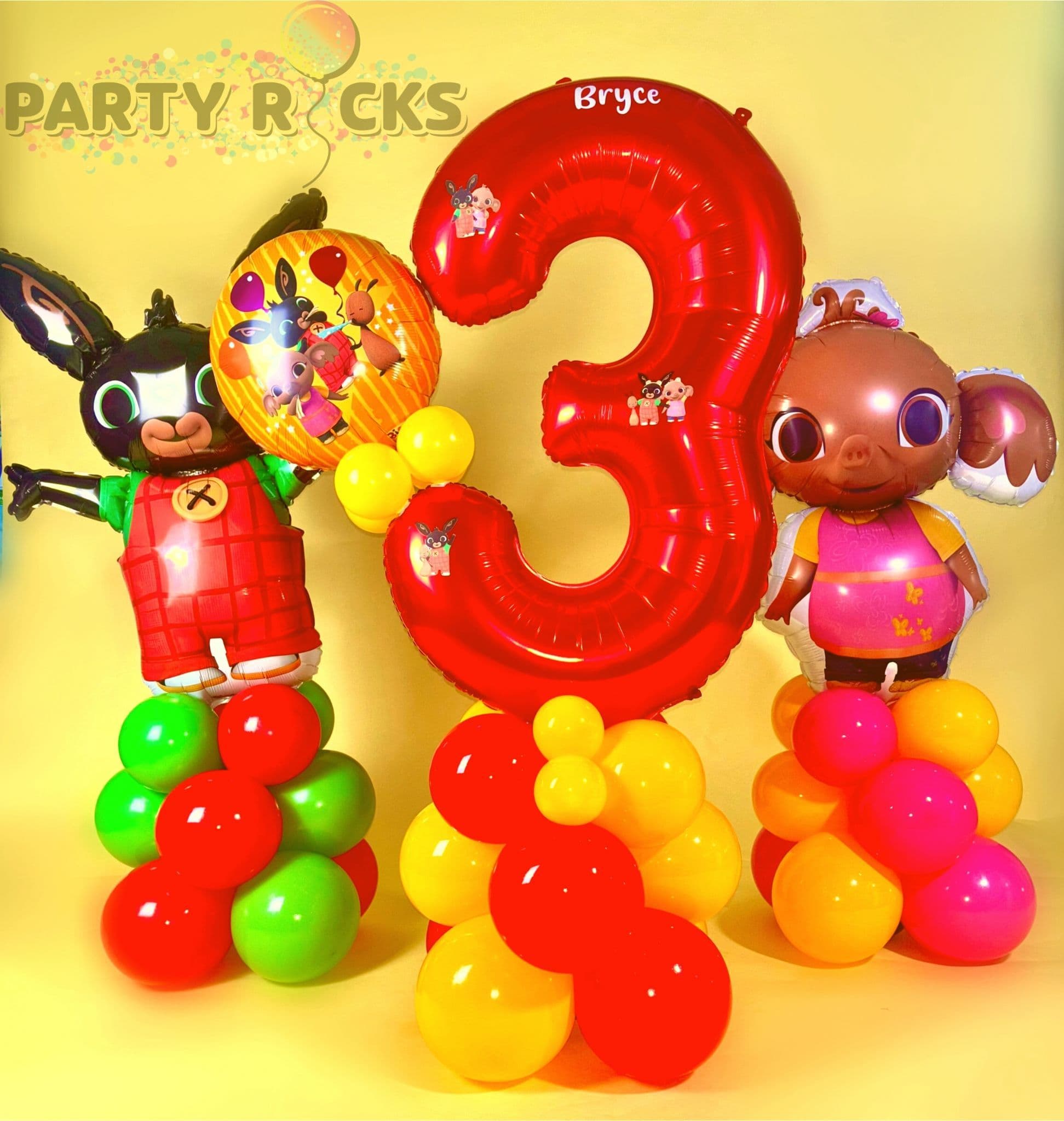 Bing Happy Birthday Balloons