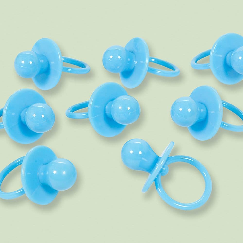 Blue Pacifier Charms