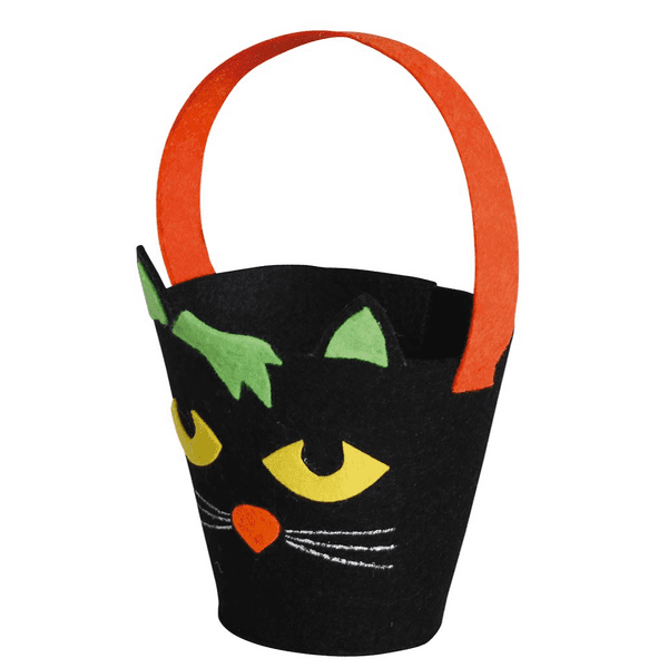 Cat Felt Bucket