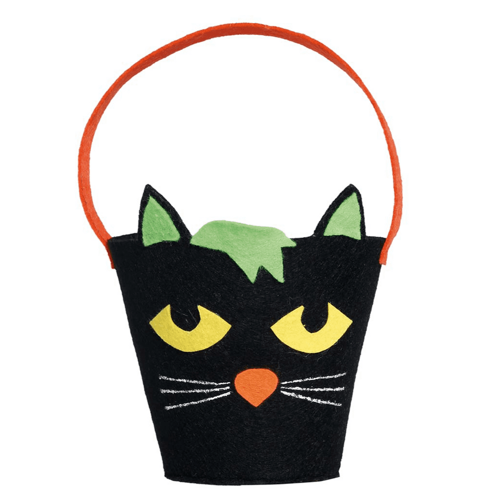 Cat Felt Bucket