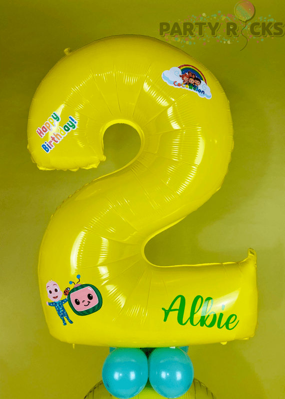 Cocomelon Deluxe Number Balloon Stack