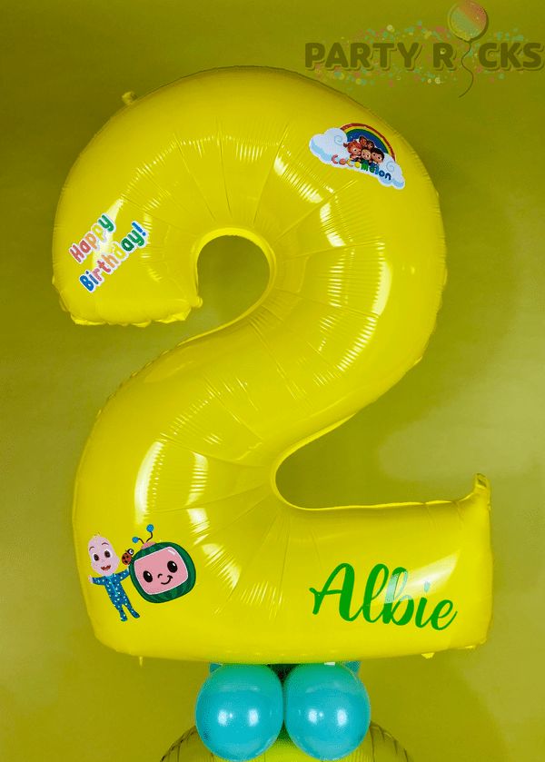 Cocomelon Deluxe Number Balloon Stack