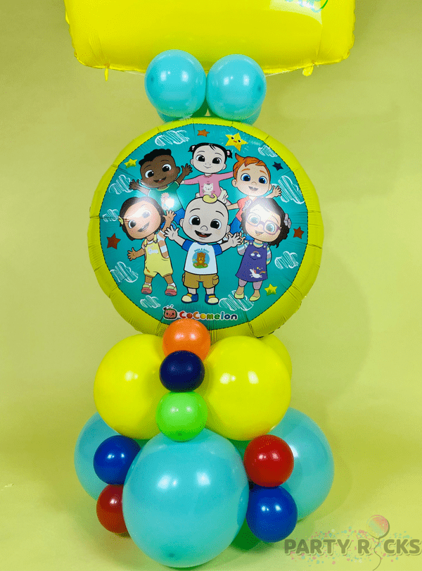 Cocomelon Deluxe Number Balloon Stack
