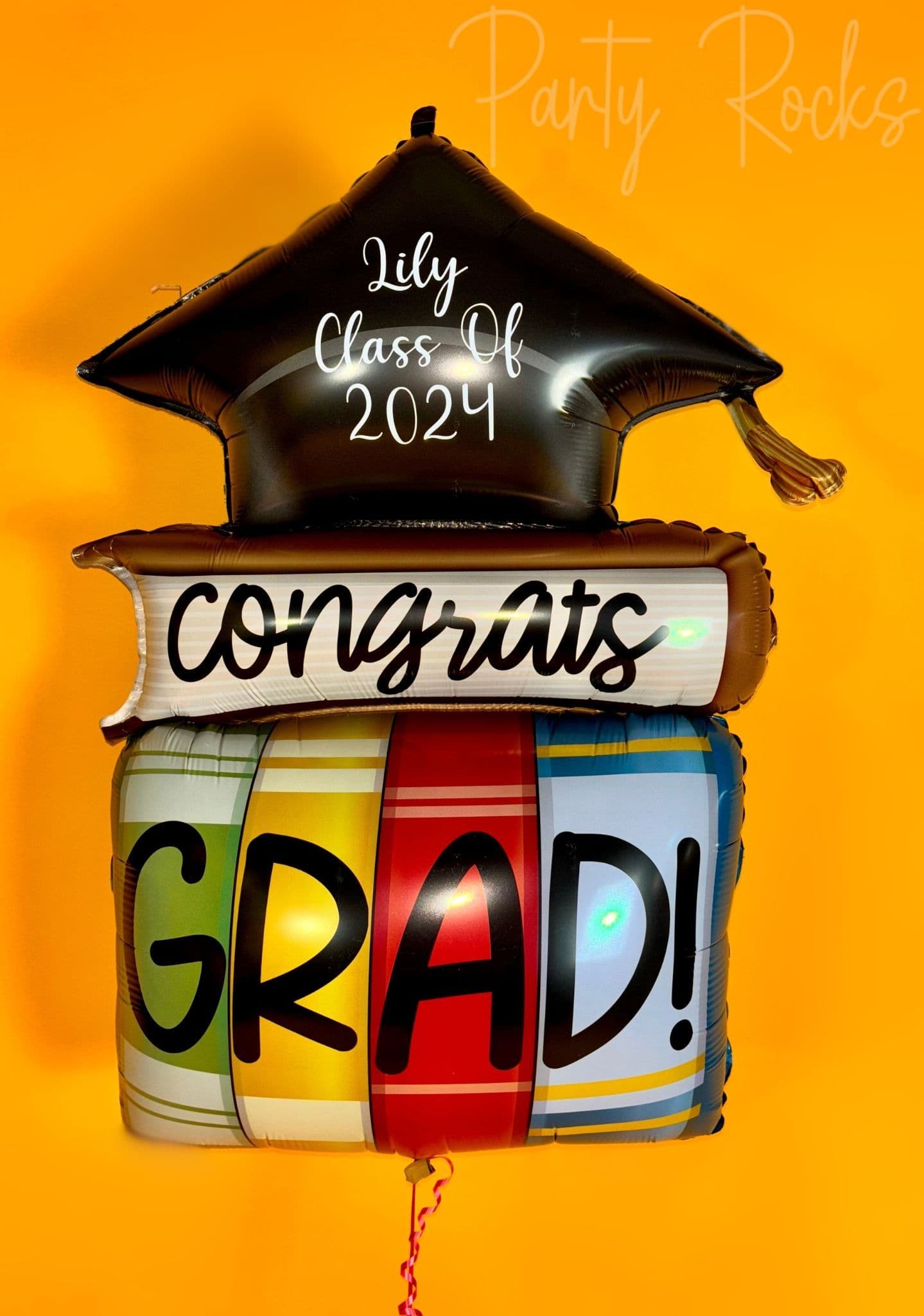 Congrats Grad Books Graduation Balloon