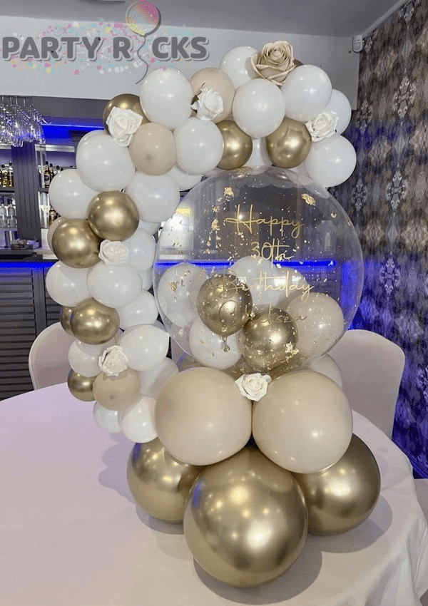 Deluxe Birthday Bubble Balloon Hug