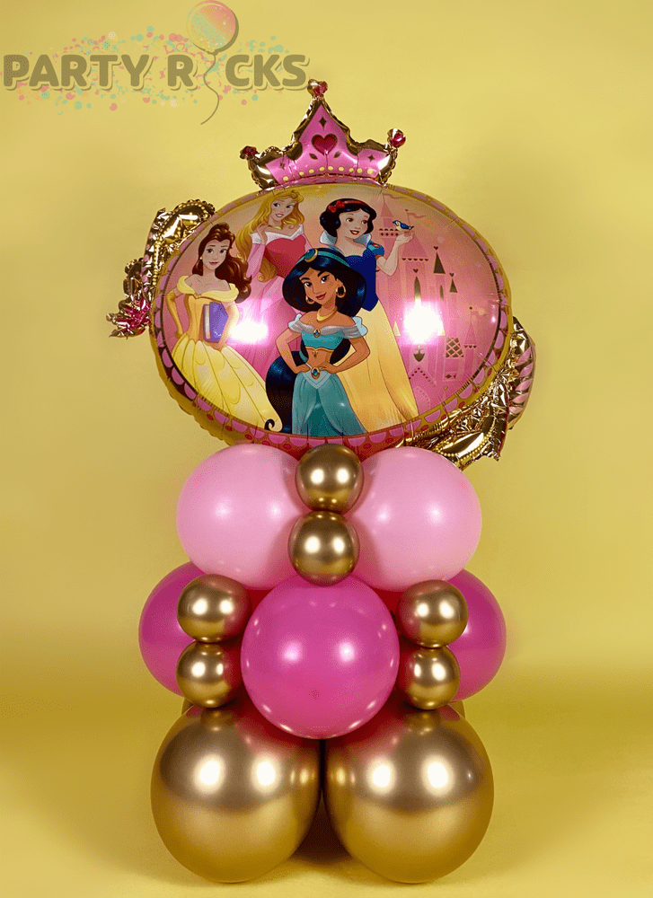Disney Princess Balloon Stack