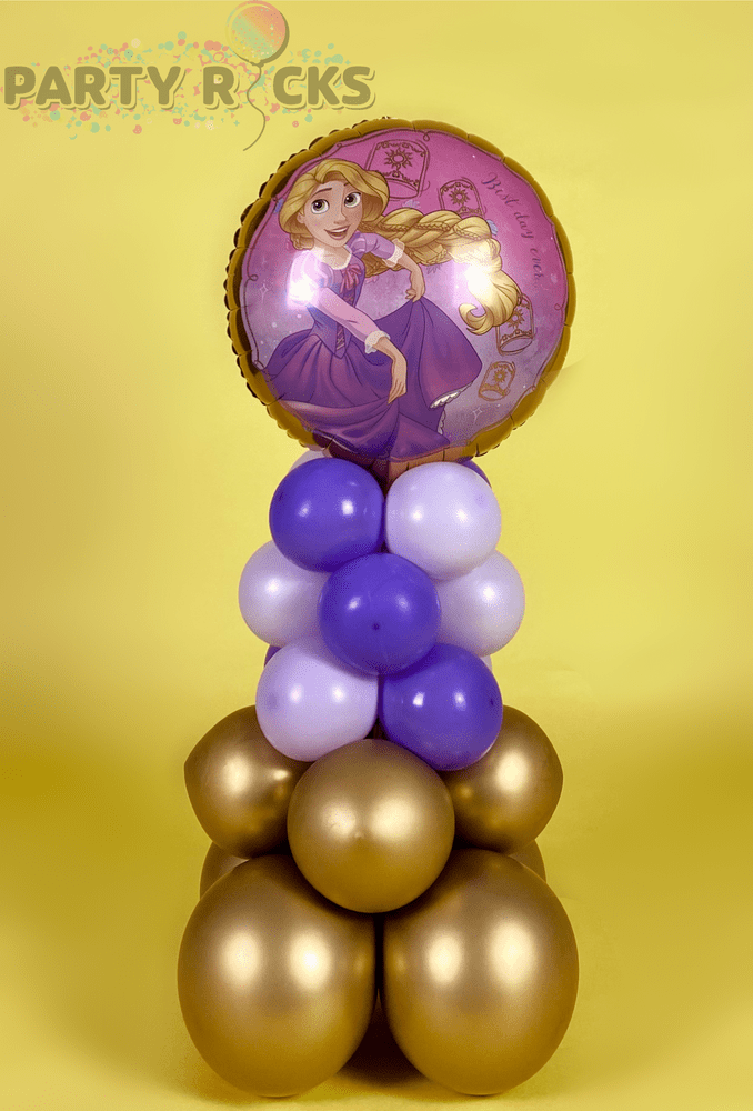 Disney Princess Rapunzel Balloon Column