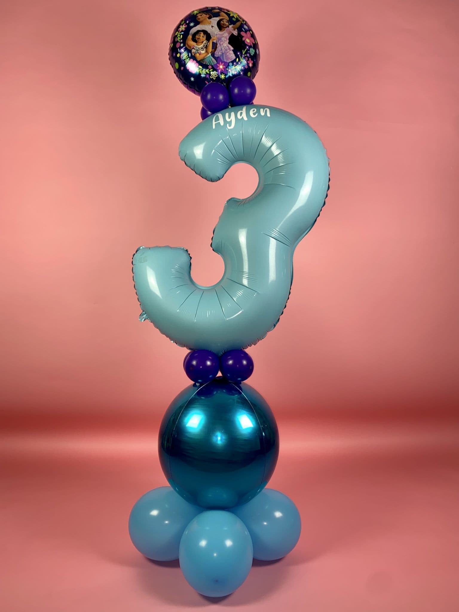 Encanto Number Balloon Stack