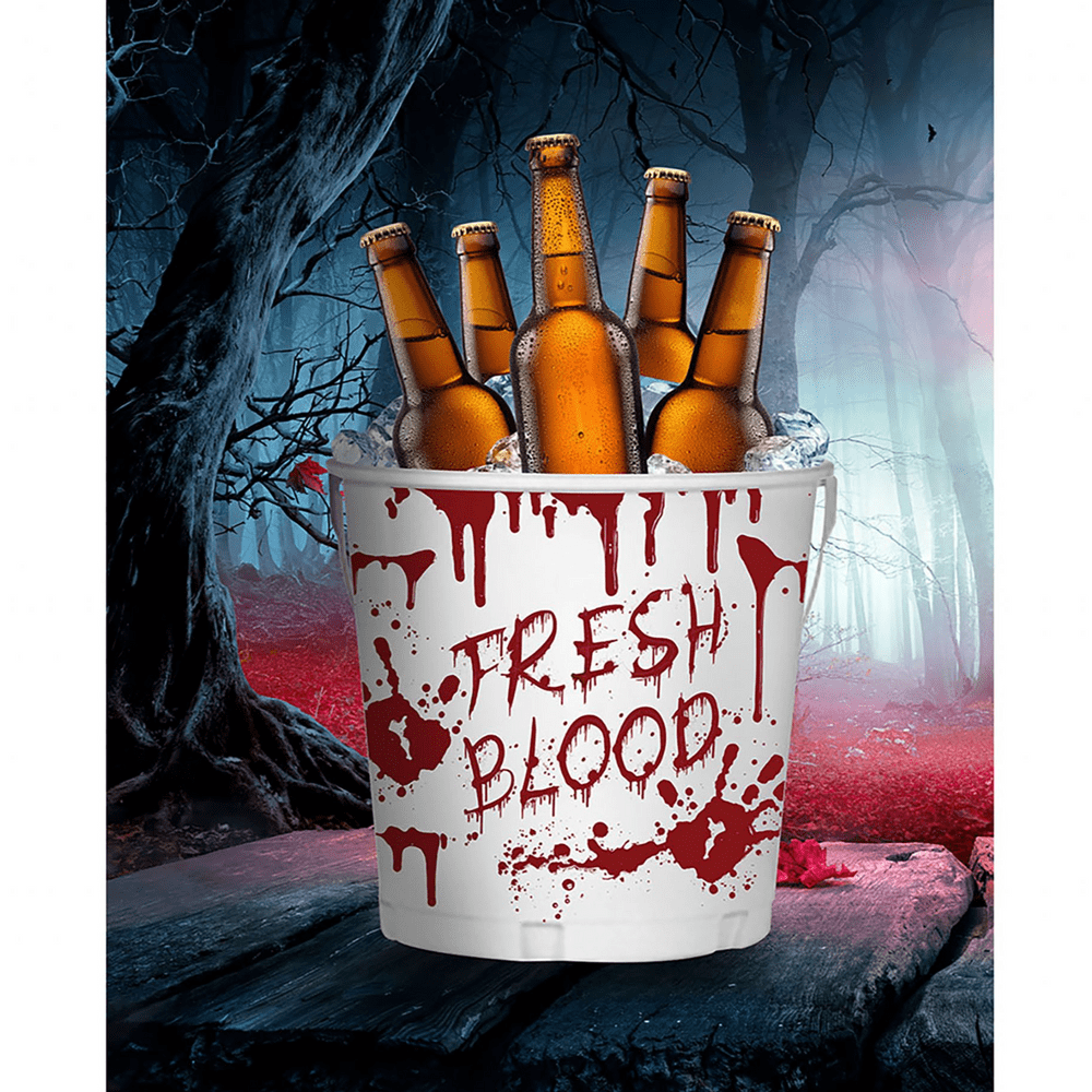 Fresh Blood Metal Bucket