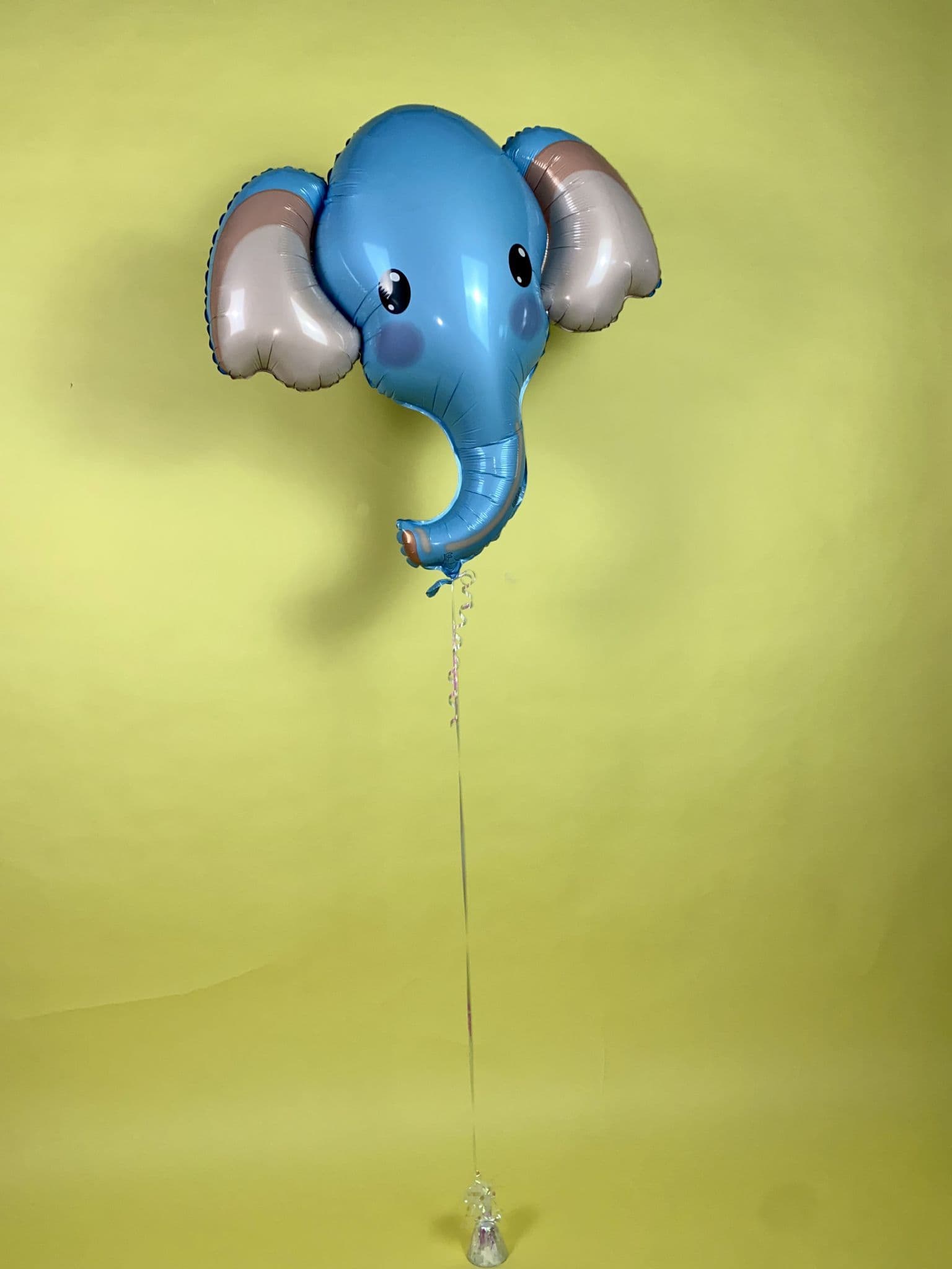 Gender Reveal Blue Elephant Balloon