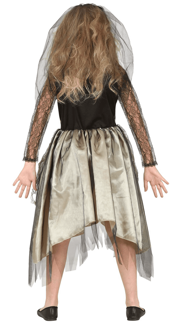 Girls Ghost Bride Costume 1