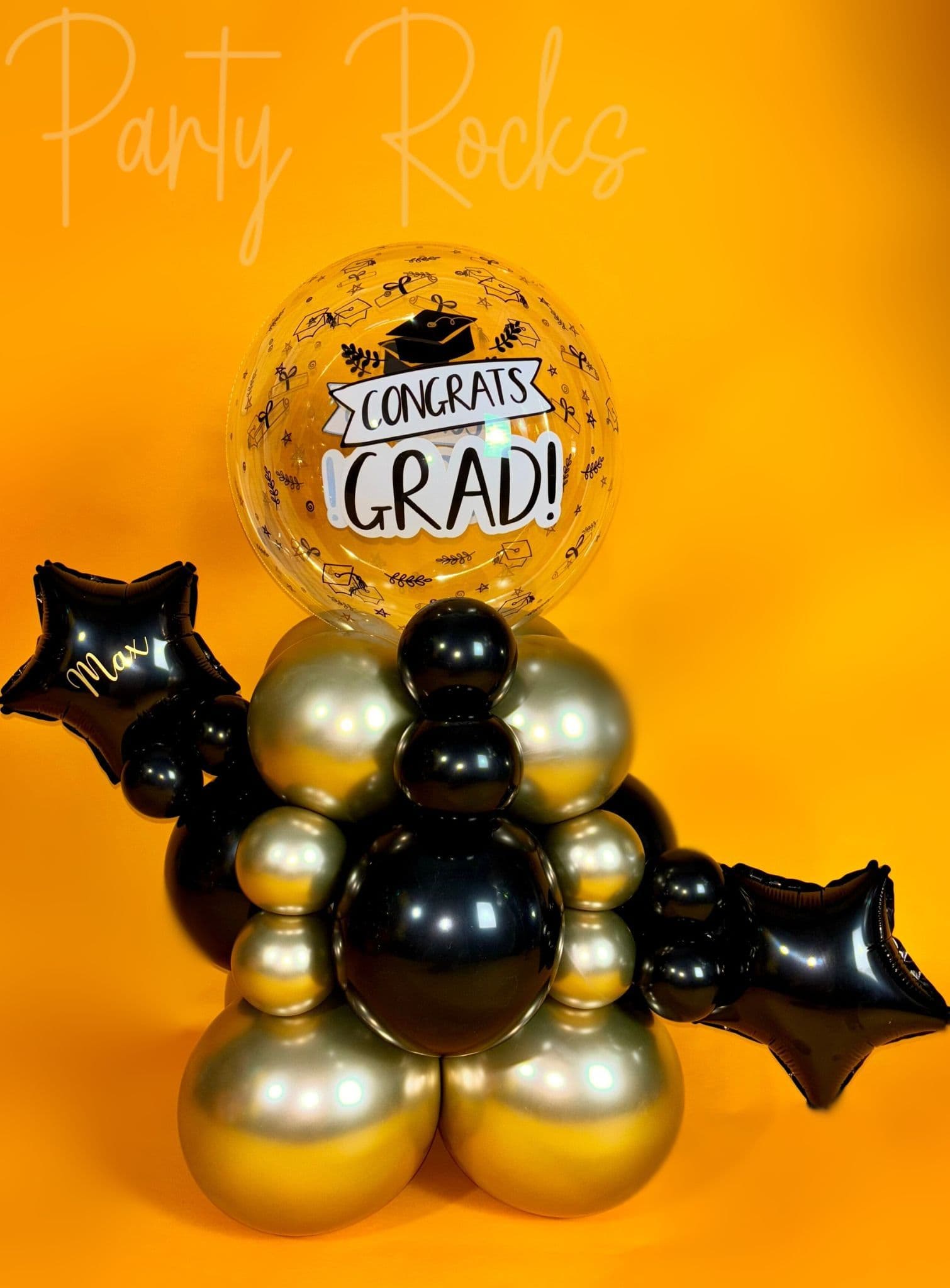 Graduation Deluxe Balloon Stack