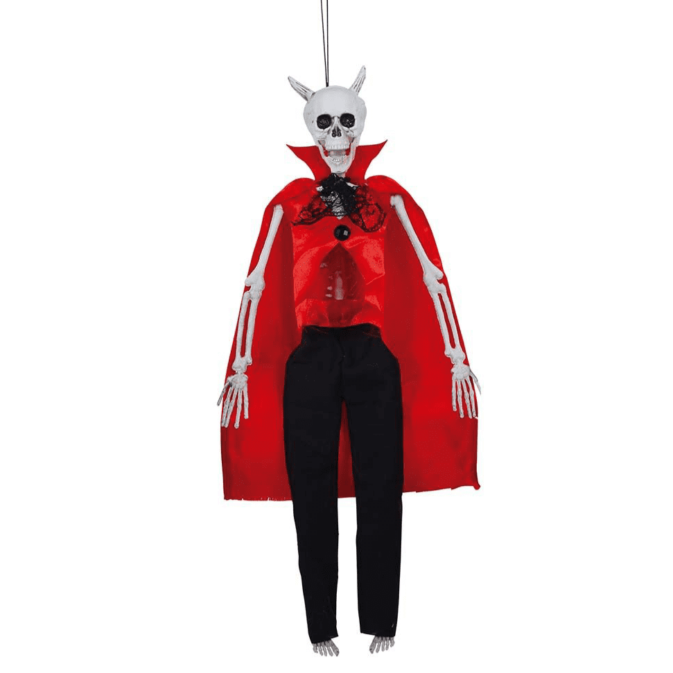 Hanging Skeleton Devil