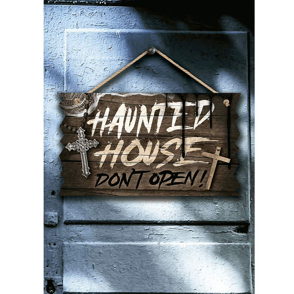 Haunted House Sign