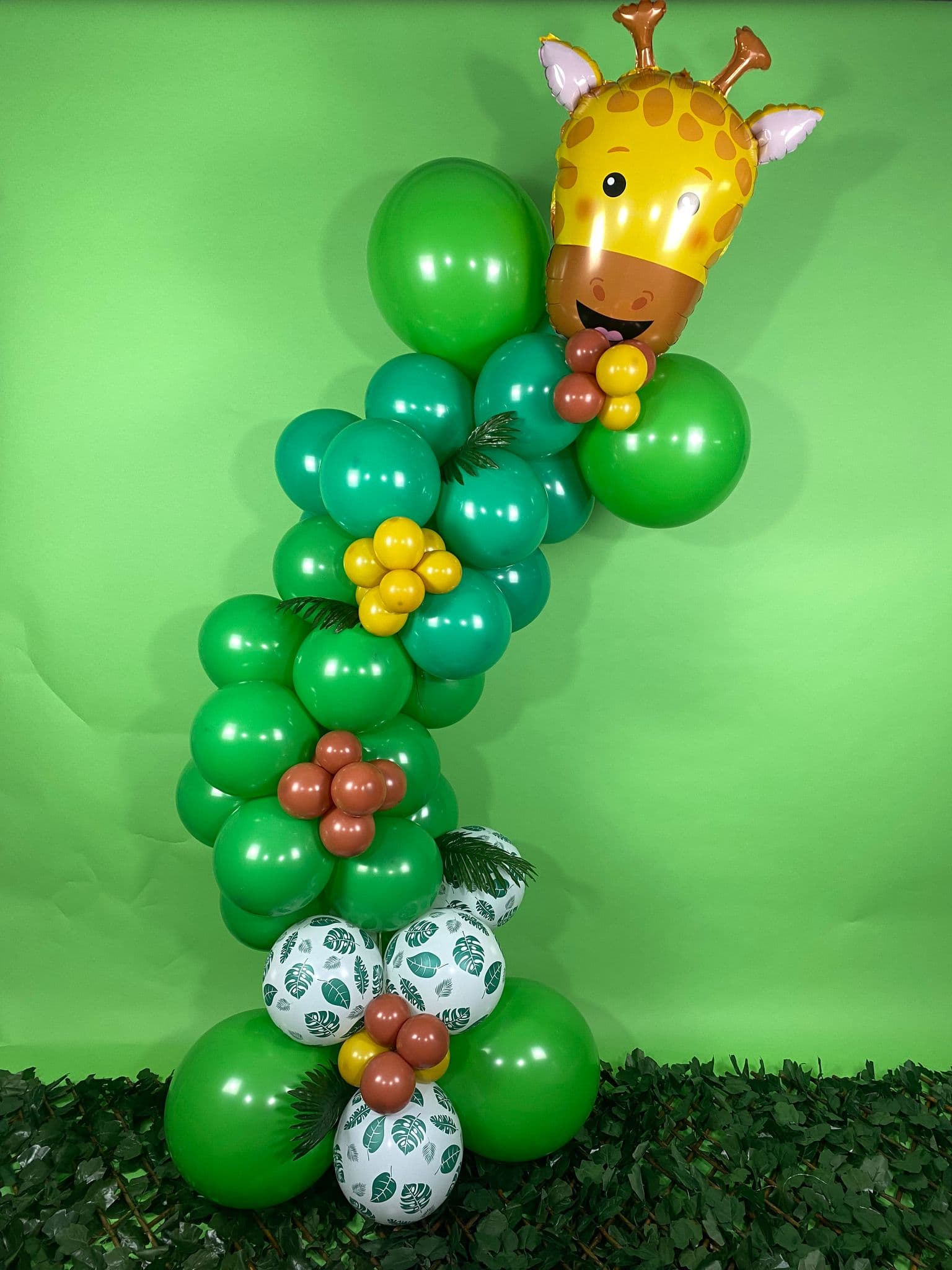 Jungle Birthday Deluxe Balloon Package