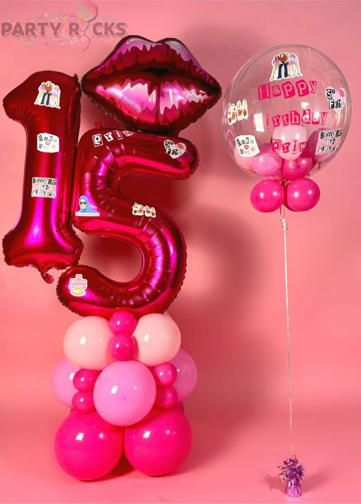 Mean Girls Deluxe Birthday Balloon Package