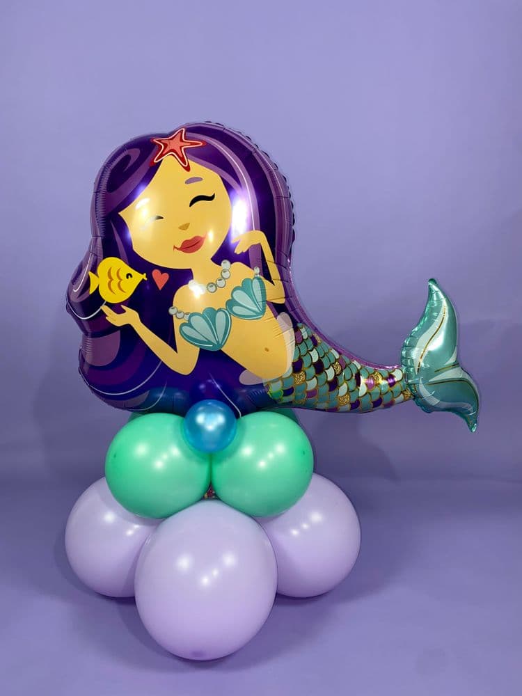 Mermaid Balloon Stack