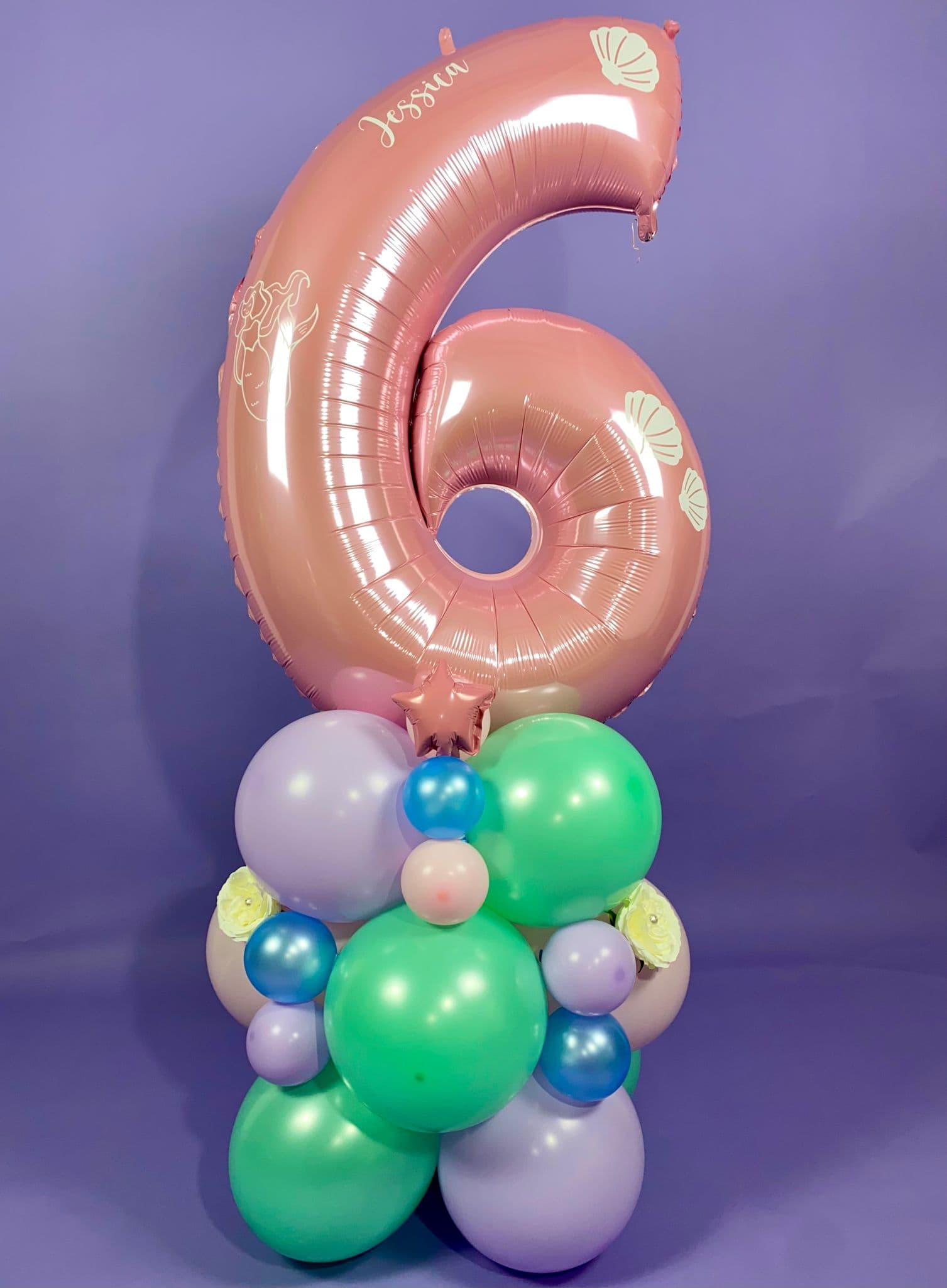 Mermaid Birthday Balloon Package