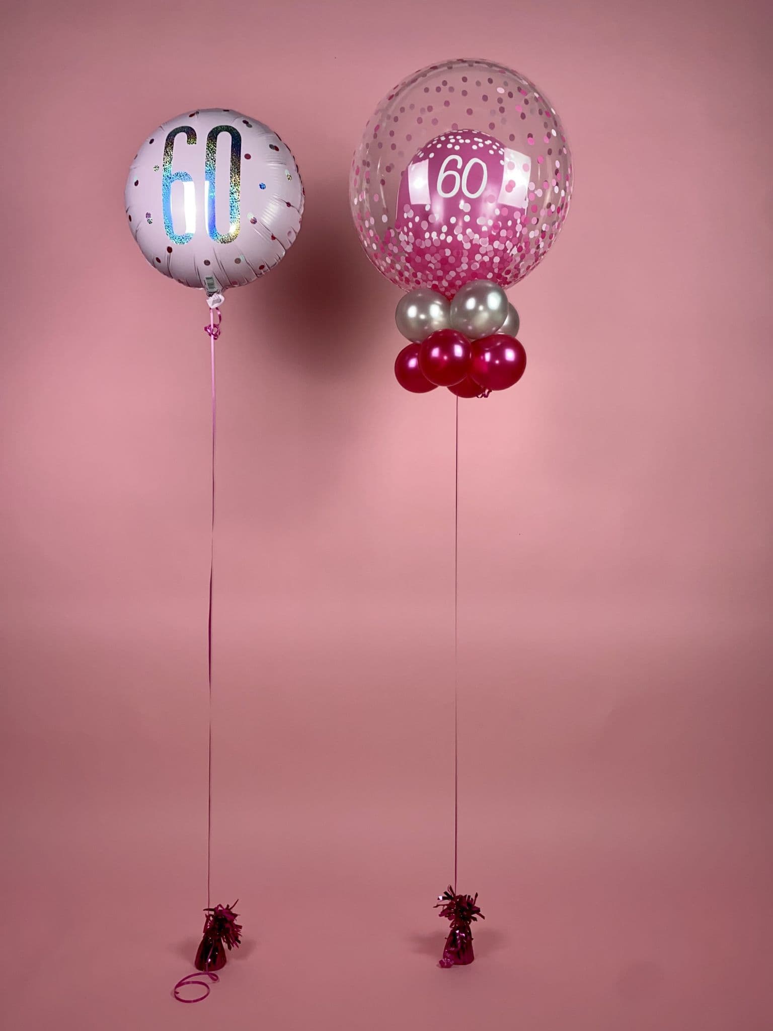 Milestone Birthday Bubble Balloon Package