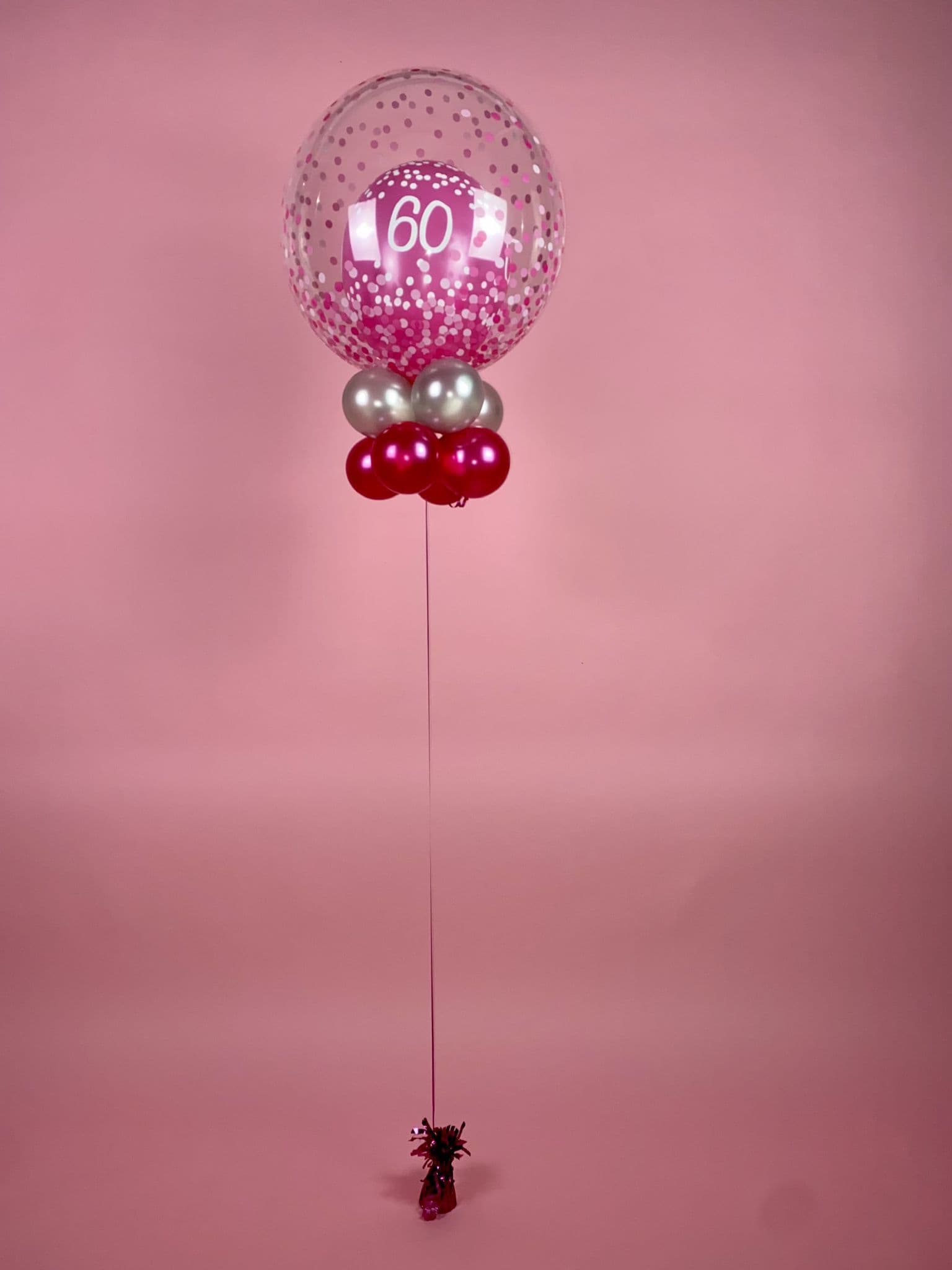 Milestone Birthday Bubble Balloon Package