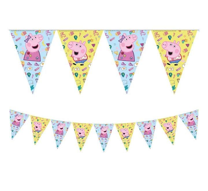 PEPPA PIG TRIANGLE FLAG BUNTING