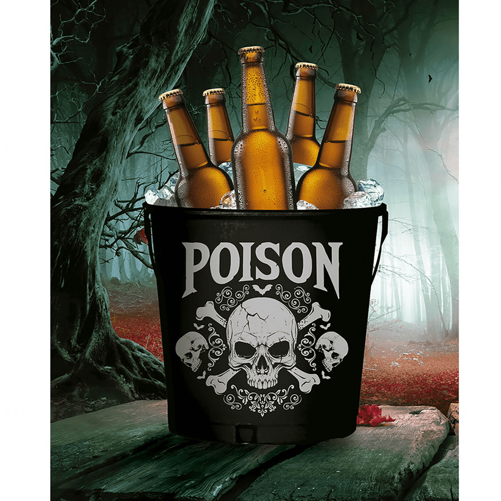 Poison Metal Bucket
