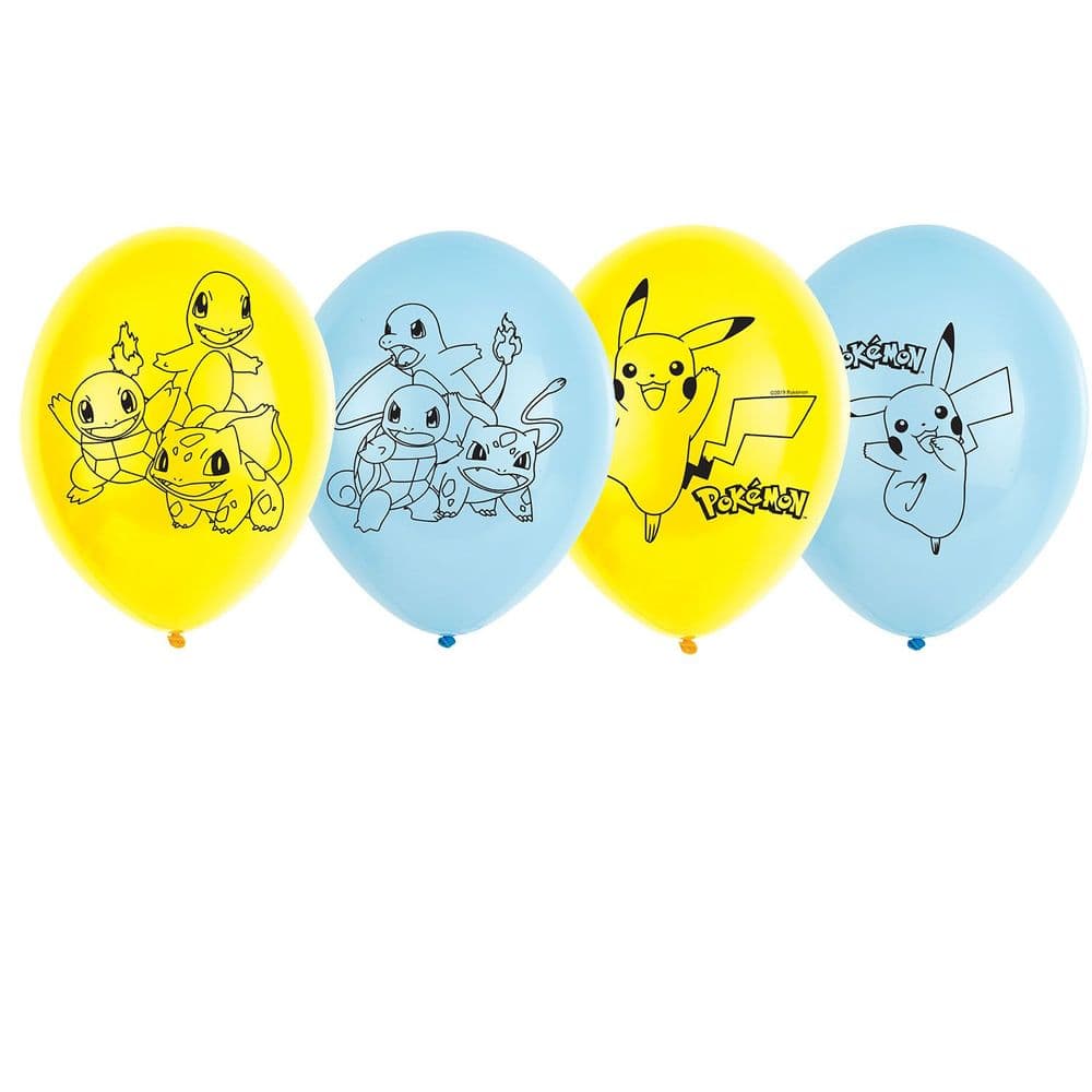 Pokémon Latex Balloons