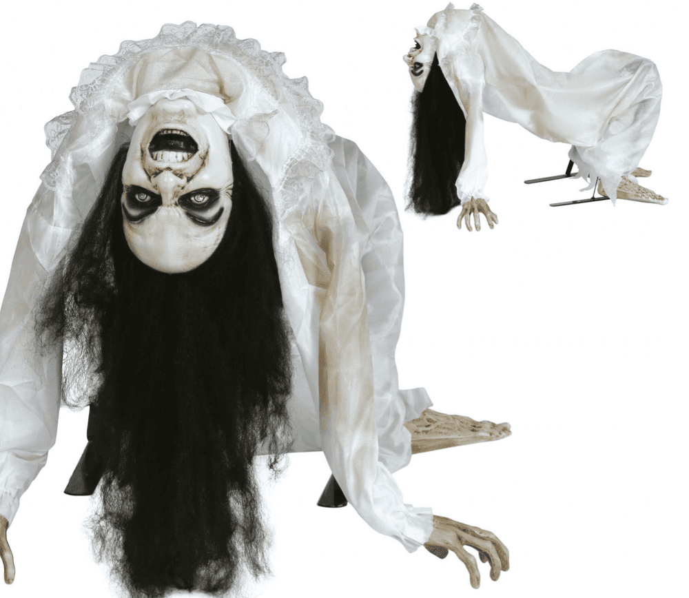 Possessed Woman Animatronic With Light Sound And Movement