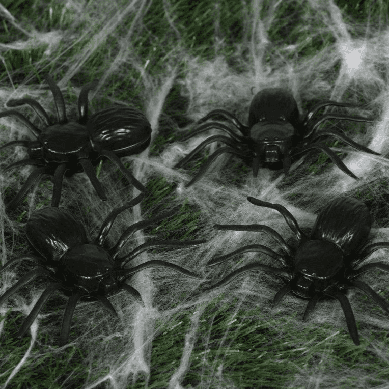 PVC Spiders 10cm