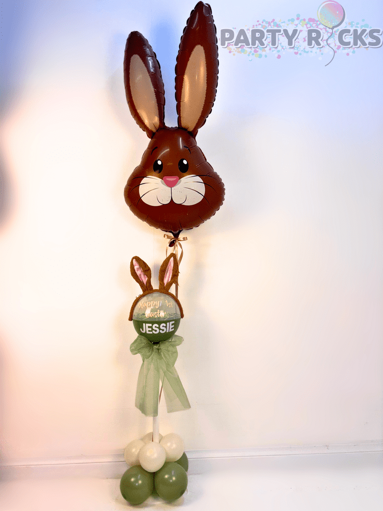 Sage Green Easter Jumbo Fillable Lollipop With Floating Easter Bunny ...