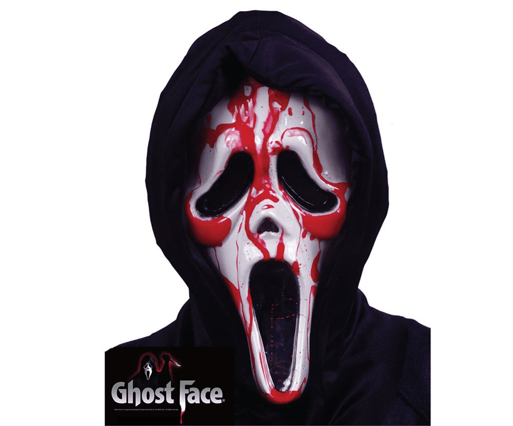Scream Ghost Face Bleeding Mask