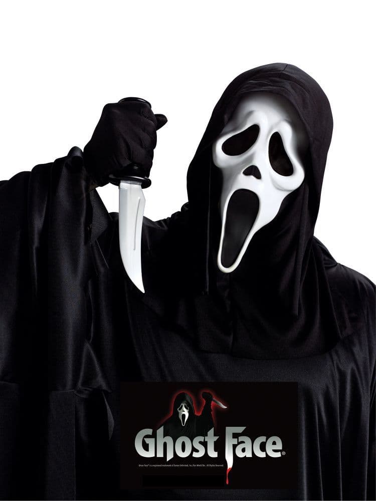 Scream Ghost Face Classic Mask And Knife Set