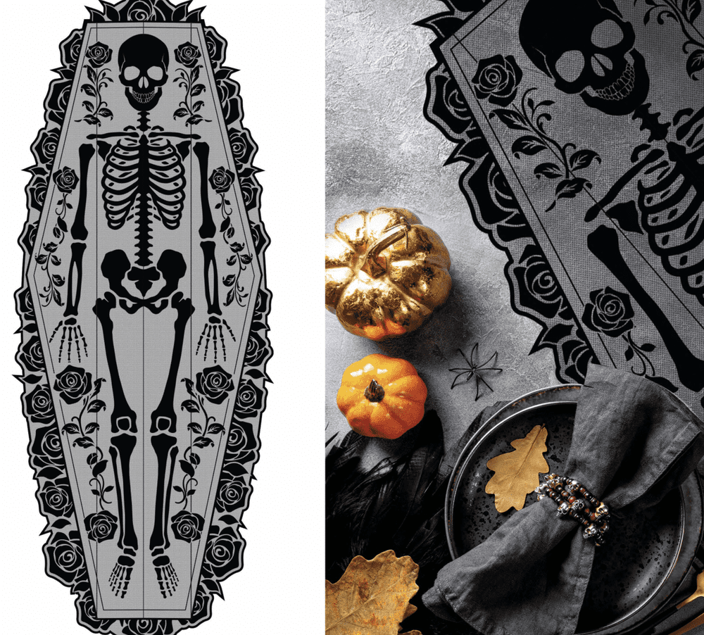 Skeleton Table Runner