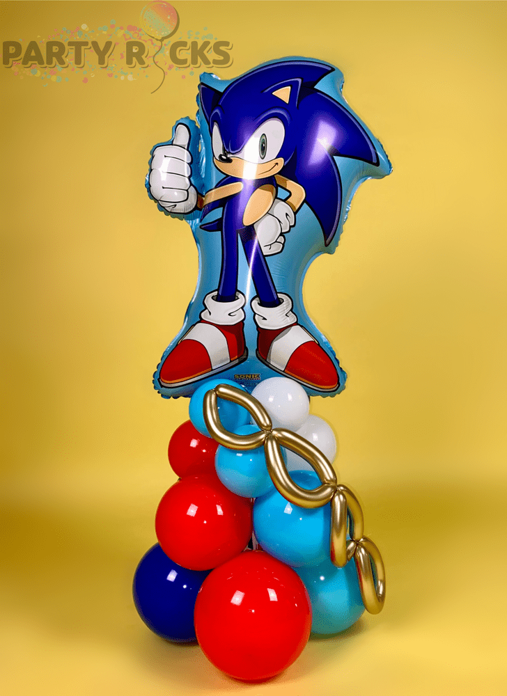 Sonic The Hedgehog Balloon Column