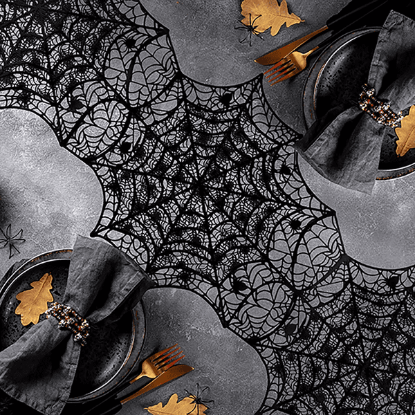 Spider Web Table Runner