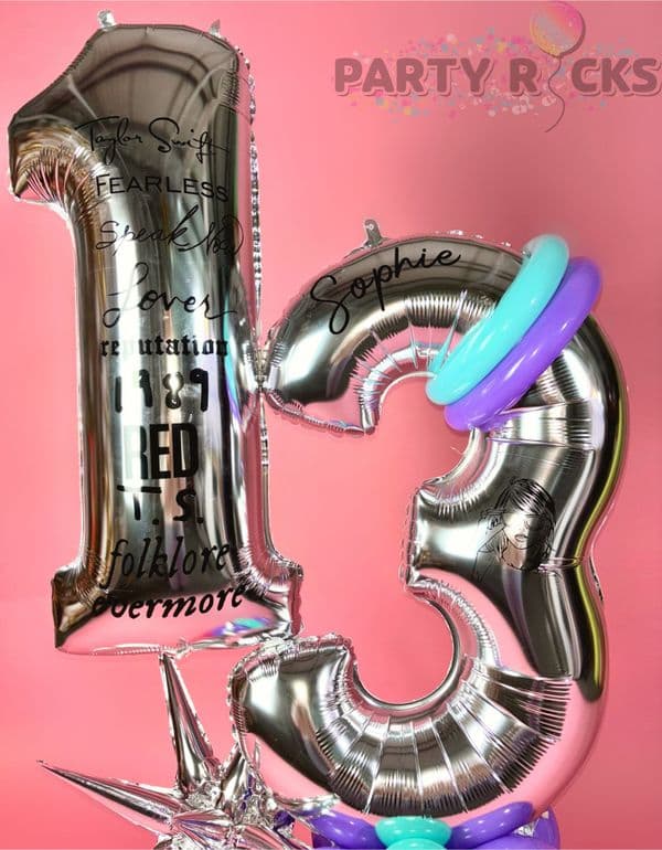 Taylor Swift Deluxe Birthday Balloon Package