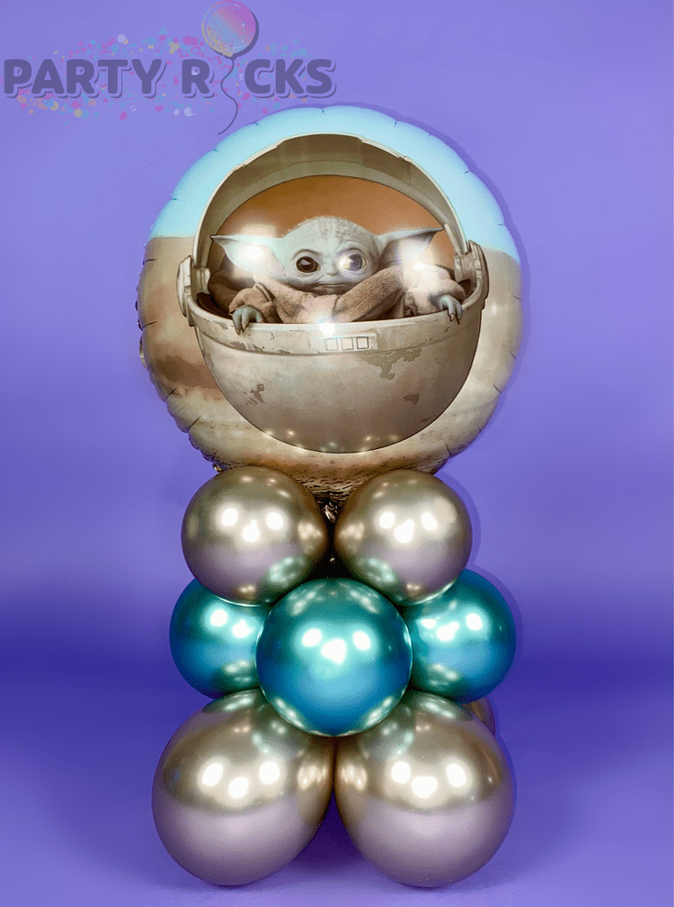 The Mandalorian The Child Miniature Balloon Stack