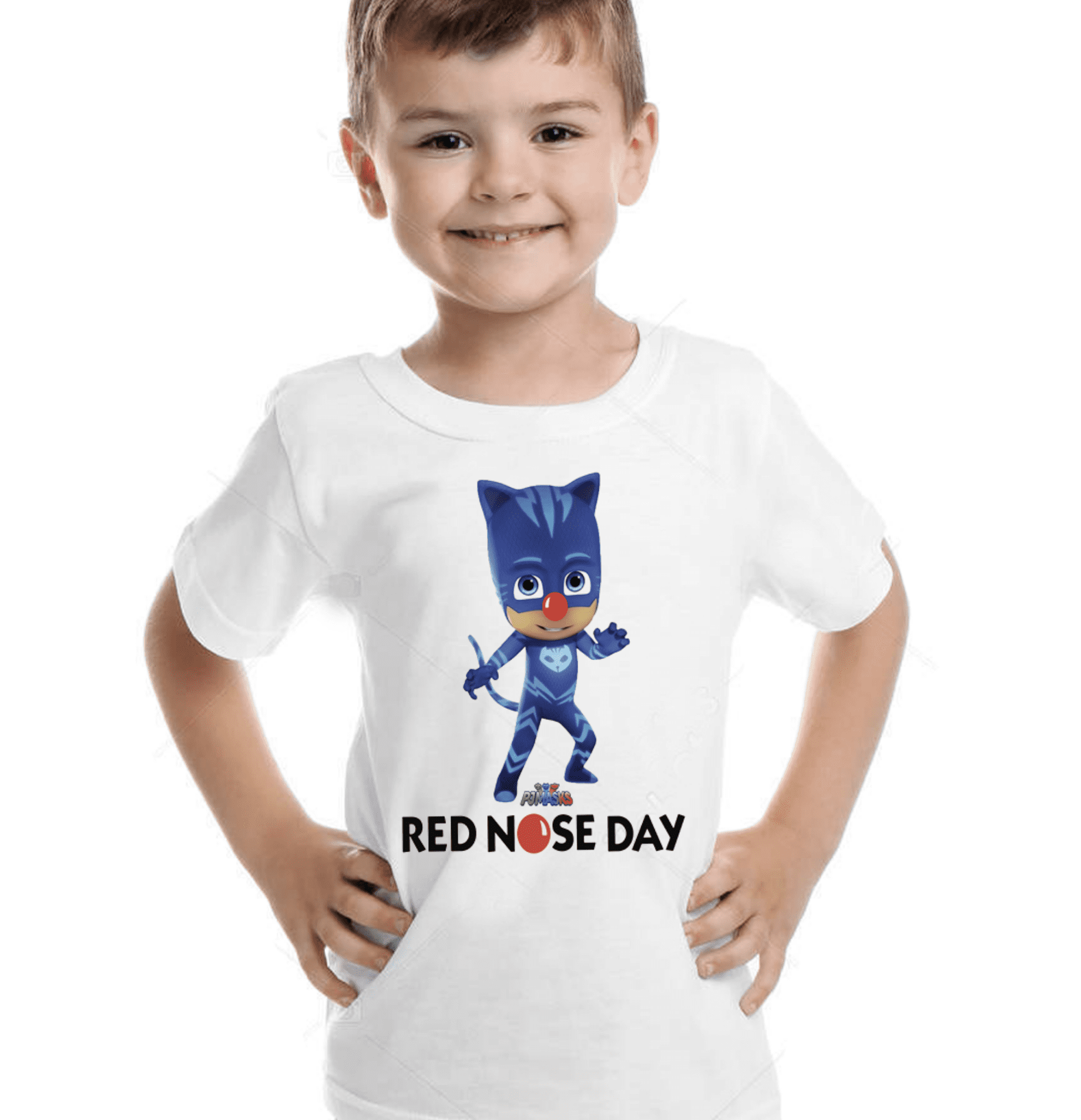 Catboy Red Nose Day Tee 2026 – Comic Relief Charity T-Shirt | Tees4Geeks
