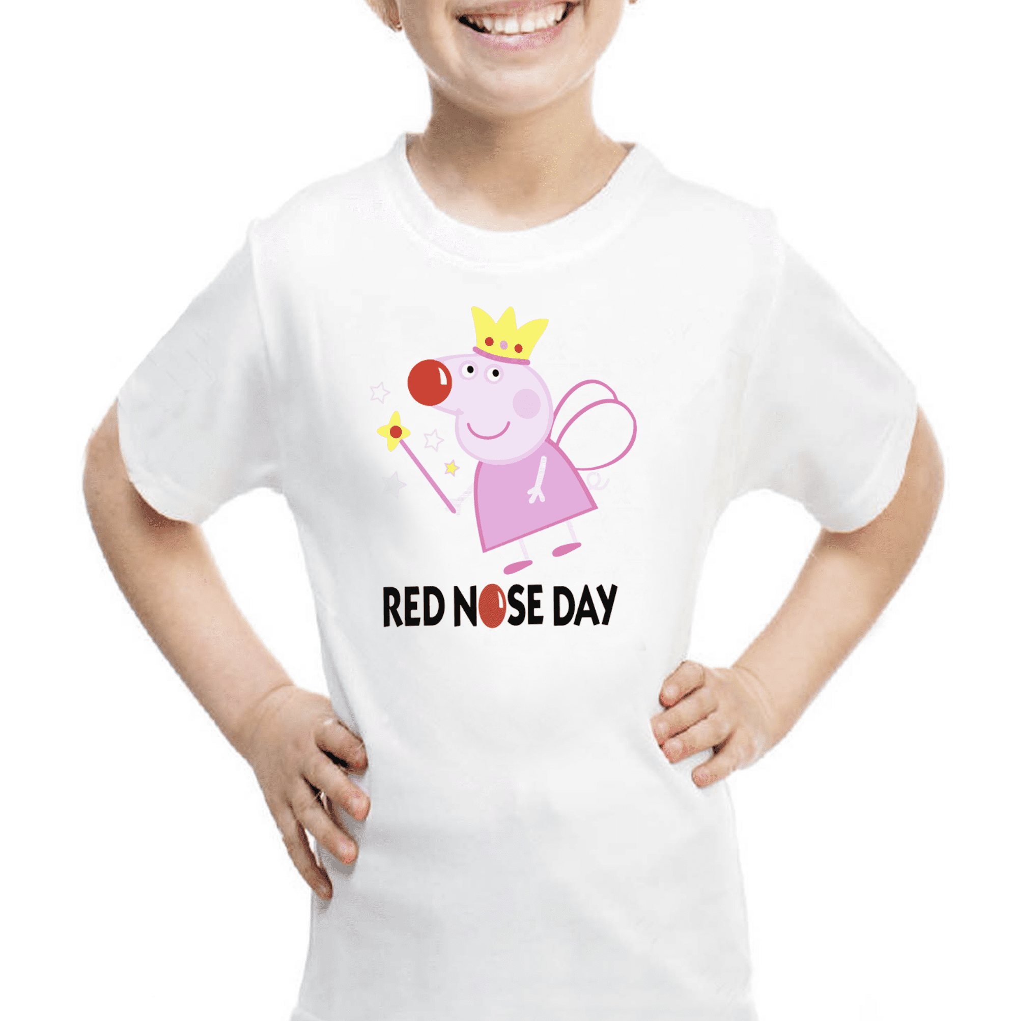 Peppa Pig Red Nose Day Tee 2026 – Comic Relief Charity T-Shirt | Tees4Geeks