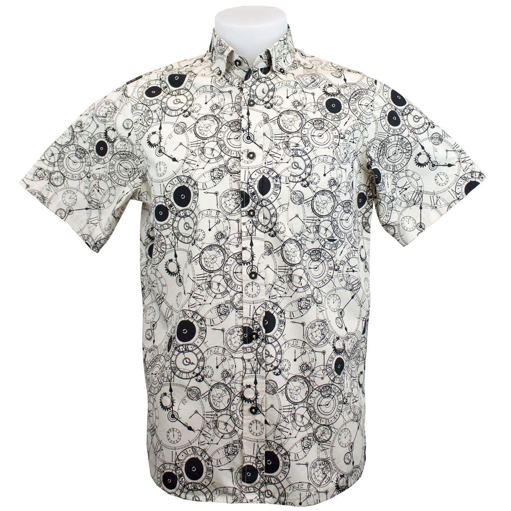 Salamander Men s Vintage Clocks Shirt