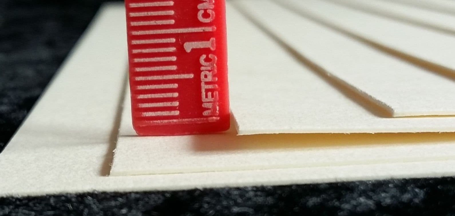 10 sheets A4 0 55mm Heritage Conservation Board White