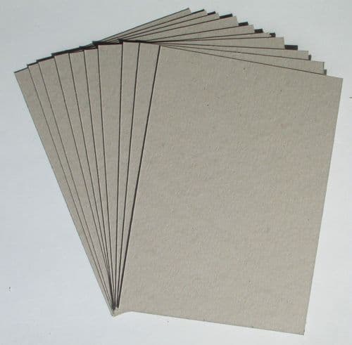 10 x A4 Greyboard Sheets 1mm / 1000 micron - model buildings mountboard ...