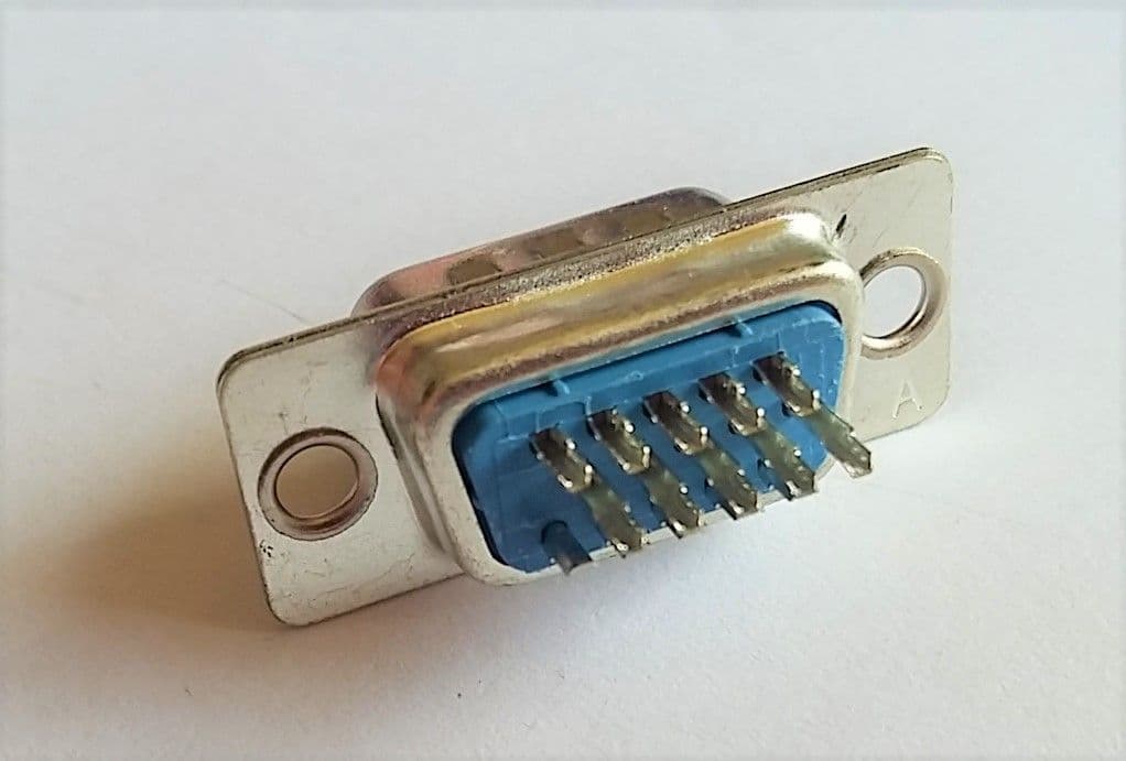 15 Pin D-Connector Male
