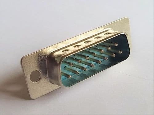 15 Pin D-Connector Male Low Density