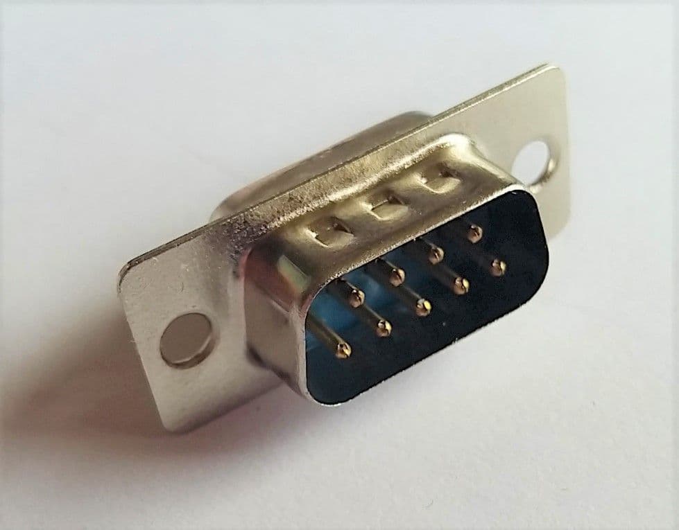 9 Pin D-Connector Male